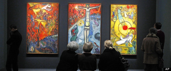 Marc Chagall, Chagall between War and Peace, Exhibit, Paris, France ...